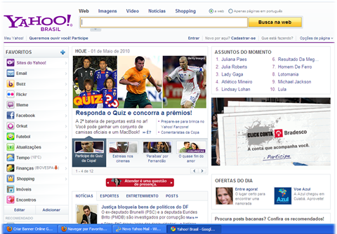 Novo Yahoo Mail ~ Visual Dicas